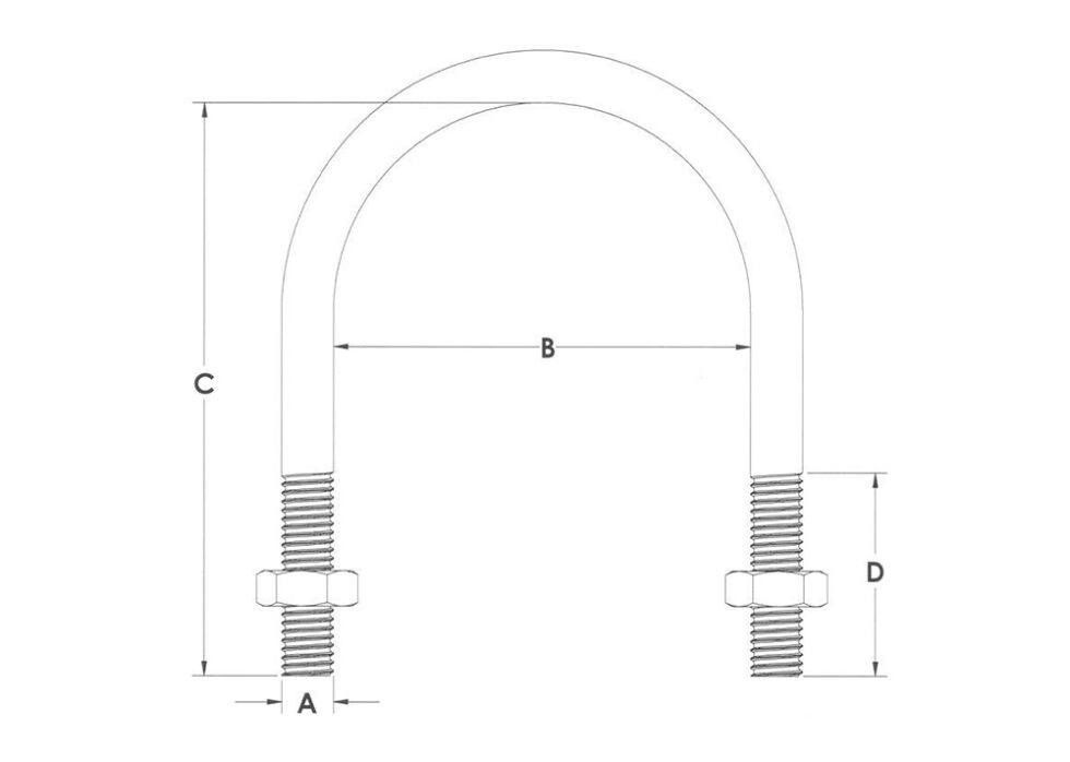 Square U-Bolt | Winger Ltd